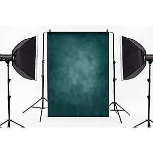 Kate 5x7ft Dark Green Abstract Backdrops Microfiber Dark Green Portrait Background for Photoshoot, for Photography, for Birthday