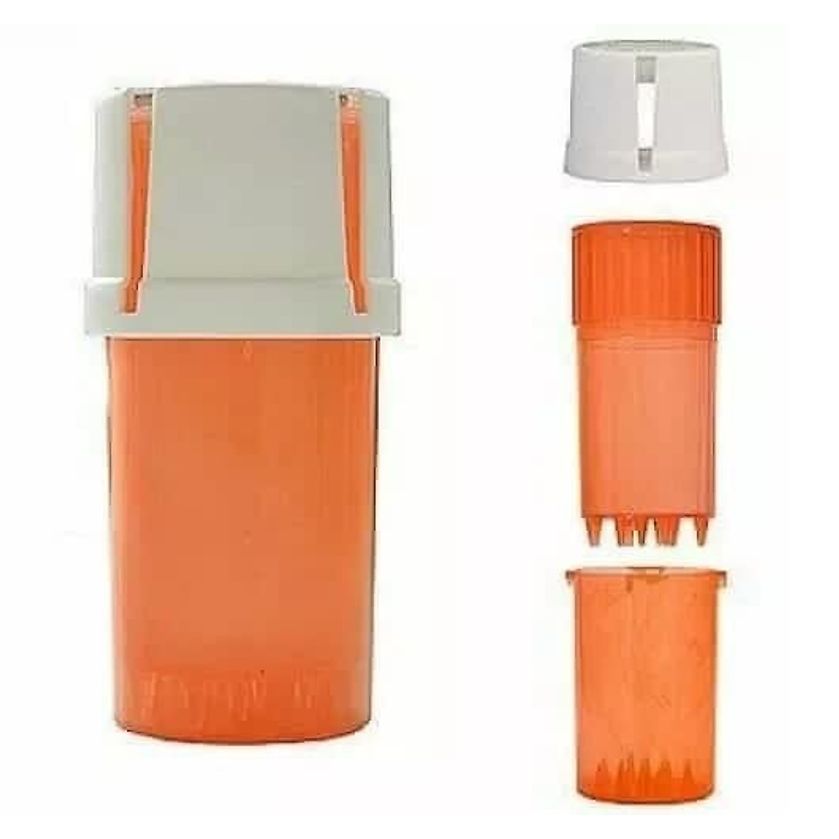 Medtainer Storage Container Orange/White