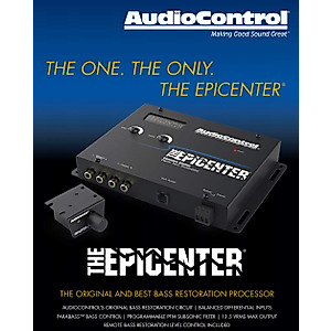 AudioControl The Epicenter Bass Booster Expander & Bass Restoration Processor with Remote (White)