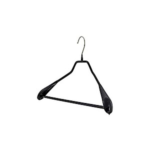 Mawa by Reston Lloyd BodyForm Series Non-Slip Space-Saving Extra Wide Clothes Hanger with Bar for Pants
