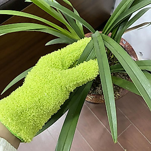 UUYYEO 6 Pcs Microfiber Dusting Gloves Reusable Washable Cleaning Gloves Mittens House Kitchen Cleaning Gloves Cloth Car Wash Hand Mitten