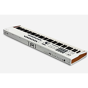 Arturia KeyLab 88 MkII 88 Key Weighted USB MIDI Keyboard Controller — Aftertouch, Velocity Sensitive, Hammer-Action, Piano Feel, With 16 Drum Pads, 9 Faders, 9 Knobs and Analog Lab V Software Included