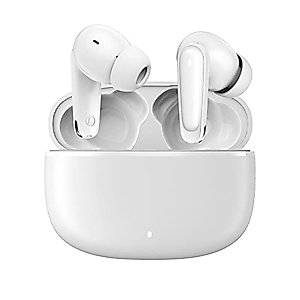 Wireless Earbuds 5.2 Bluetooth Headphones Deep Bass Noise Isolating Earphones with ENC Clear Call Microphone Touch Control IPX4 Sweat Resistant for iPhone 14 Pro Max Samsung S23 Ultra Google Pixel 7 6