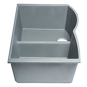 ALFI brand AB3320UM-C Kitchen Sink, Chocolate