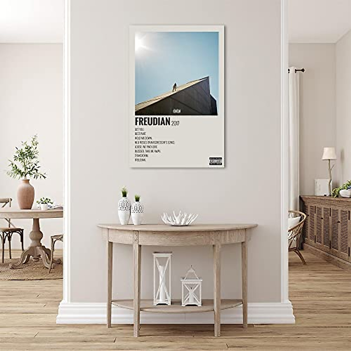 Aorozhi Daniel Caesar Poster Music Album Cover Poster Canvas Art Wall Pictures for Modern Office Decor Prints 12" x 18" Unframed