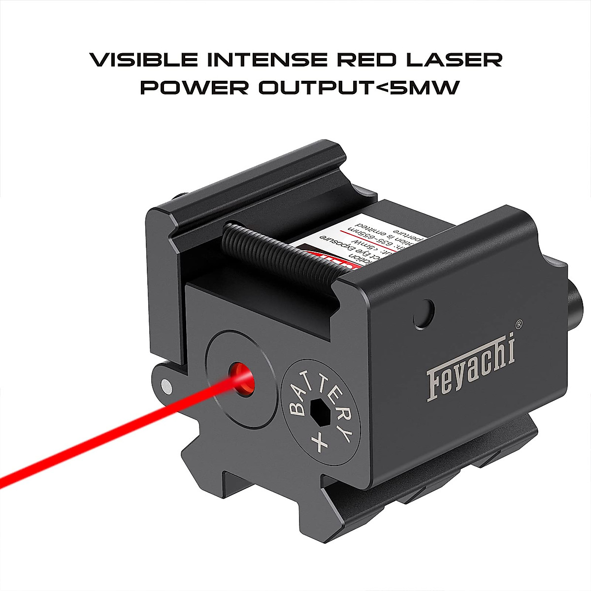 Feyachi Laser Sight/Red Dot Laser Sight/Pistol Laser Sight Rifle Laser Sight for Weaver or Picatinny Rail