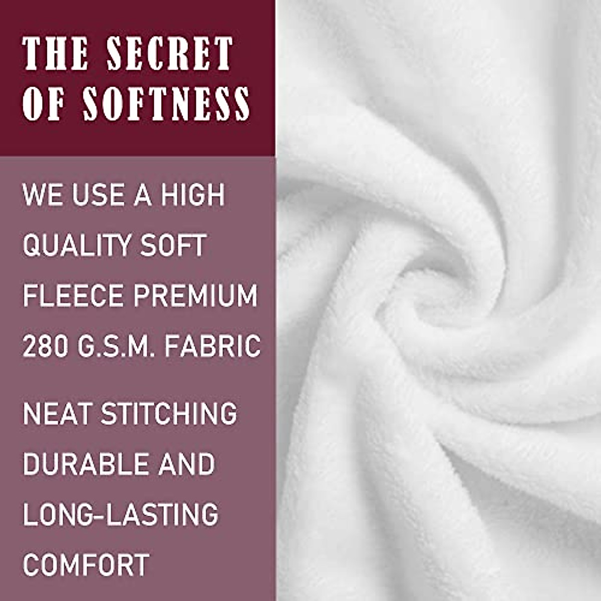 Gifts for Mother in Law Throw Blanket, Mother in Law Gifts from Daughter/Son in Law, Birthday Gifts for Mother in Law, Mother in Law Christmas, Soft Cozy Purple Blanket 50" X 60"