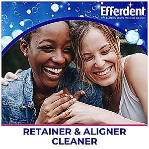 efferdent Denture & Retainer Cleanser Tablets, Essential Clean, 20 Tablets (Pack of 2)