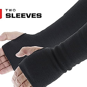 Mechanix Wear: Kevlar Heat Sleeves, Protective Arm Sleeves with Heat and Cut Resistance, Machine Washable, Sleeves for Welding or Automotive Work (One Size Fits All )