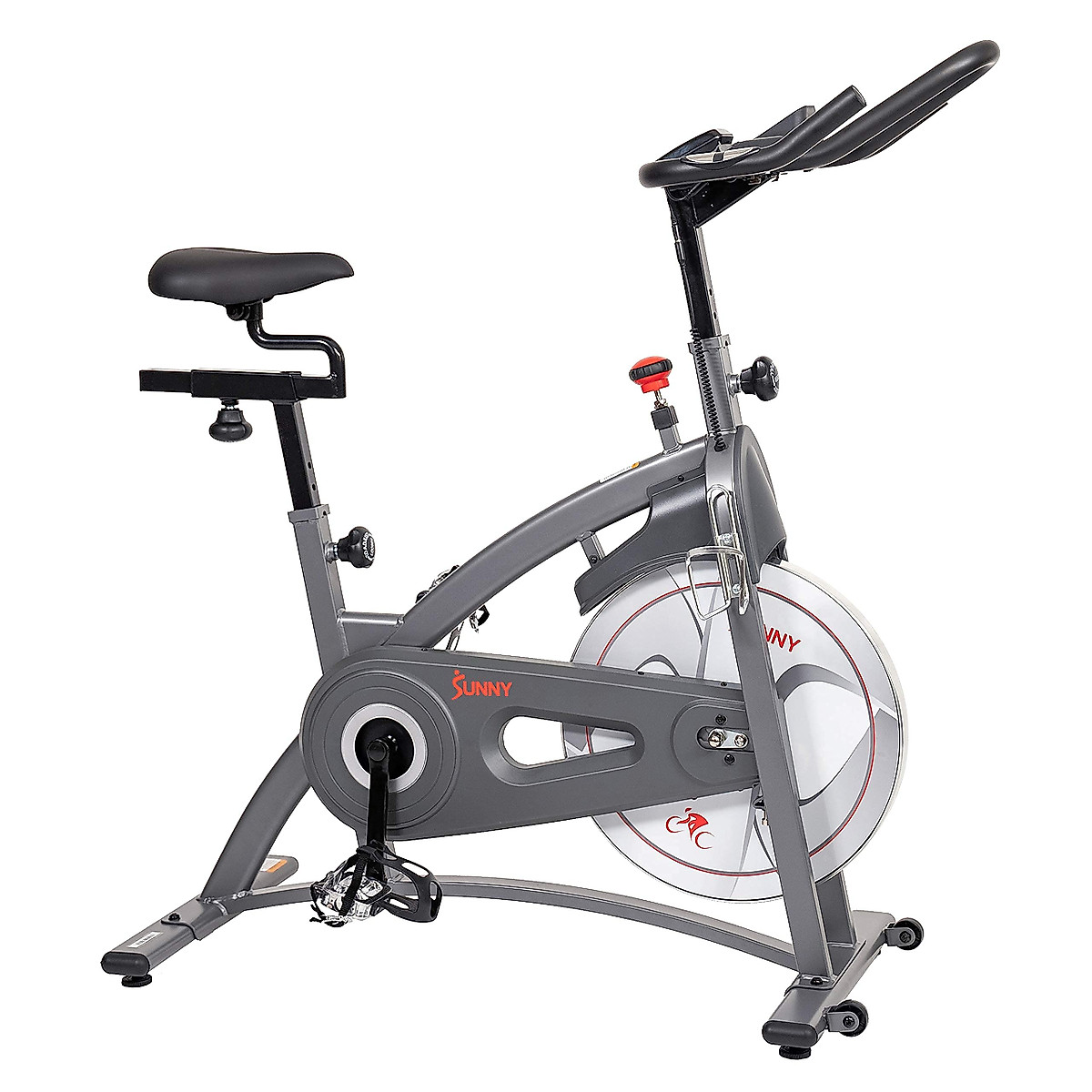 Sunny Health & Fitness Endurance Indoor Cycling Exercise Bike with Magnetic Resistance and Optional Exclusive SunnyFit® App and Smart Bluetooth Connectivity