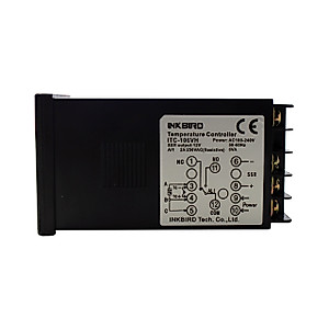 Inkbird F and C Display PID Temperature Controller Thermostat ITC-106RH Relay Output AC 100 to 240V