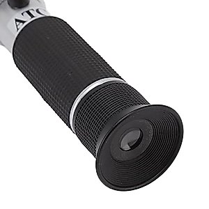 Handheld Refractometer, Accurate Data Salinity Refractometer Fast Measurement Clear Reading Wide Application for Aquarium