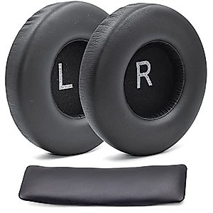 k550 Ear Pads - defean Replacement Headband and Ear Pads Foam Ear Cushion Pillow Parts Cover Compatible with Akg k550 k551 k553 k 550 551 Headphones (Ear Pads+Headband)
