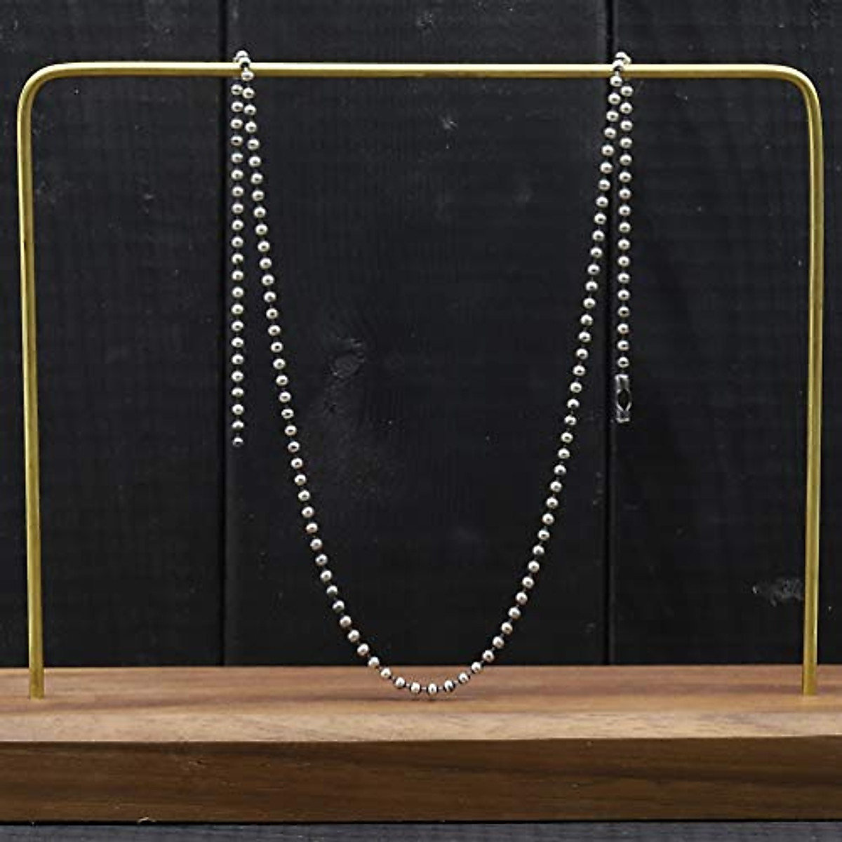 Tiparts 30 Feet Stainless Steel Ball Chains Necklace with 20pcs Connectors Clasps,Silver Bead Chain Sets (Chain Width 2.4mm+20pcs connectors)