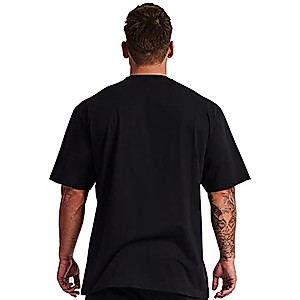 Men's Plus Size Cotton T-Shirts Graphic Tops Tees for Big Tall Man Oversized Short Sleeve T Shirt 6X