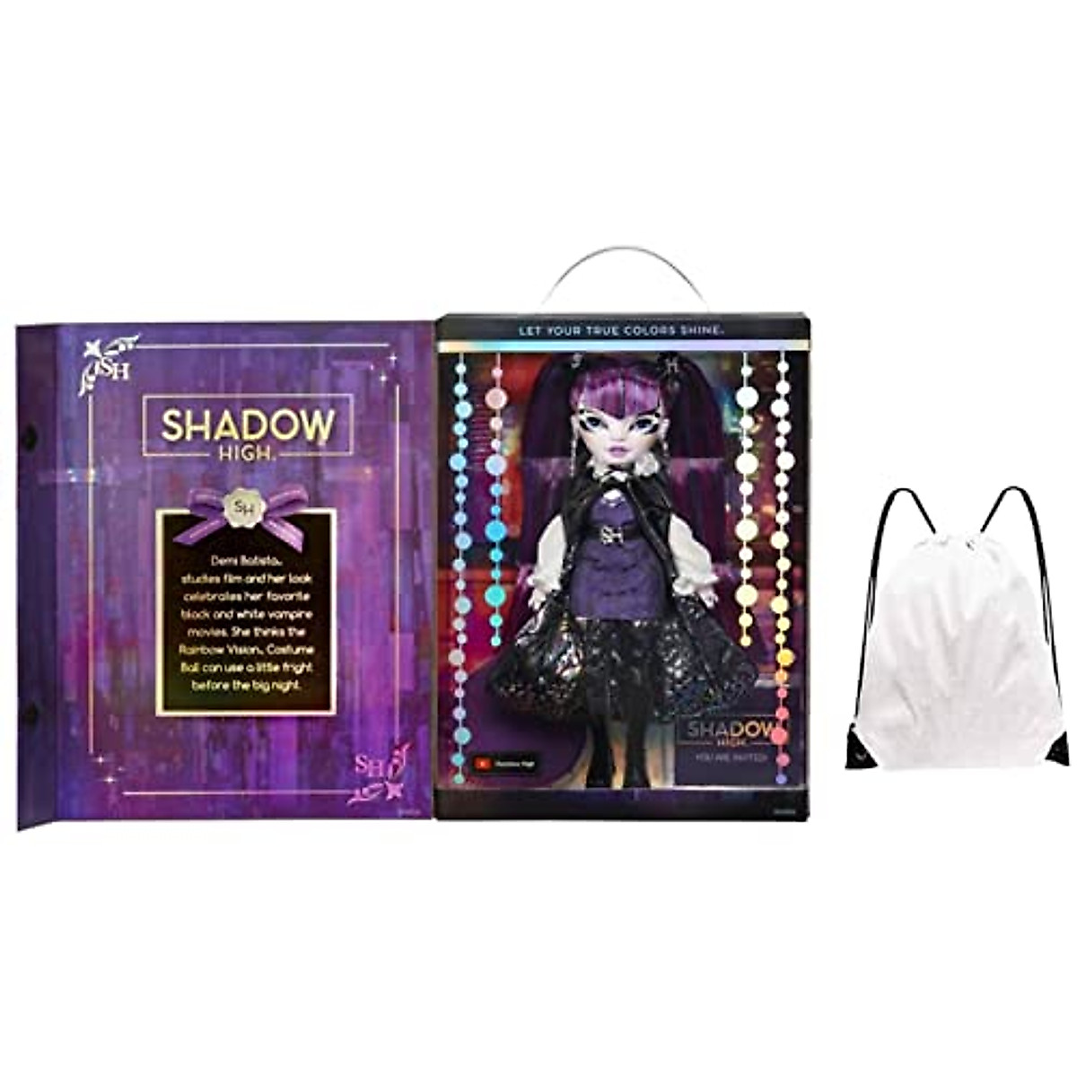 Rainbow Vision Costume Ball Rainbow High - Fashion Collectors Doll - 11 inch (Demi Batista)