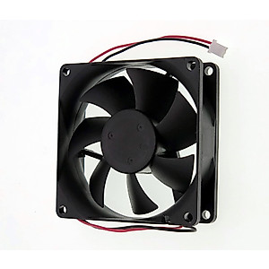 LEYEYDOJX New Power Supply Chassis Cooling Fan for YaLnFAN D80SH-12 8025 Size:80 * 80 * 25mm DC12V 0.18A 2-Wire 2-Pin