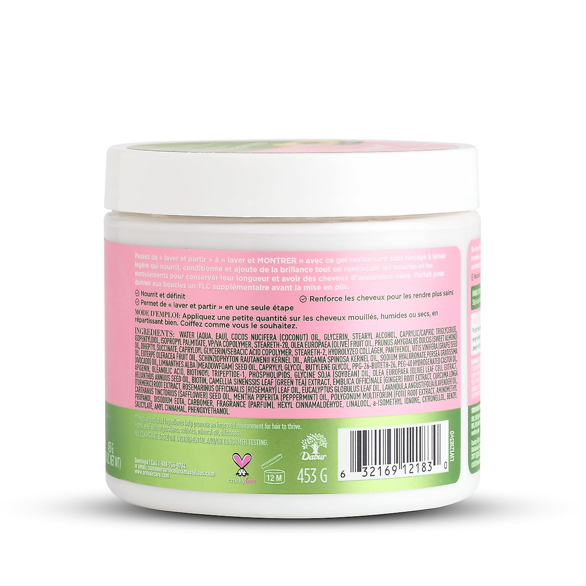 ORS Olive Oil Curlshow Leave-In Conditioner Gel Infused with Collagen & Avocado Oil for Strength & Length (16.0 oz)