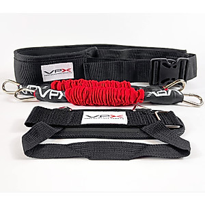 VPX Tennis Swing Trainer Increases Power, Exit Ball Velocity, Shot Accuracy, & Serve Speed, Improves Forehand, Backhand, Slice, & Compression Racket Torque, for Men, Women, Boys, Girls, & Kids