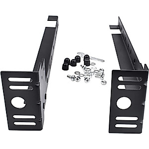 EWONICE Bed Frame Footboard Extension Brackets Set Attachment Kit, Bolt-on Footboard Extension Brackets Fit for Full, Queen, Twin or King Size Beds