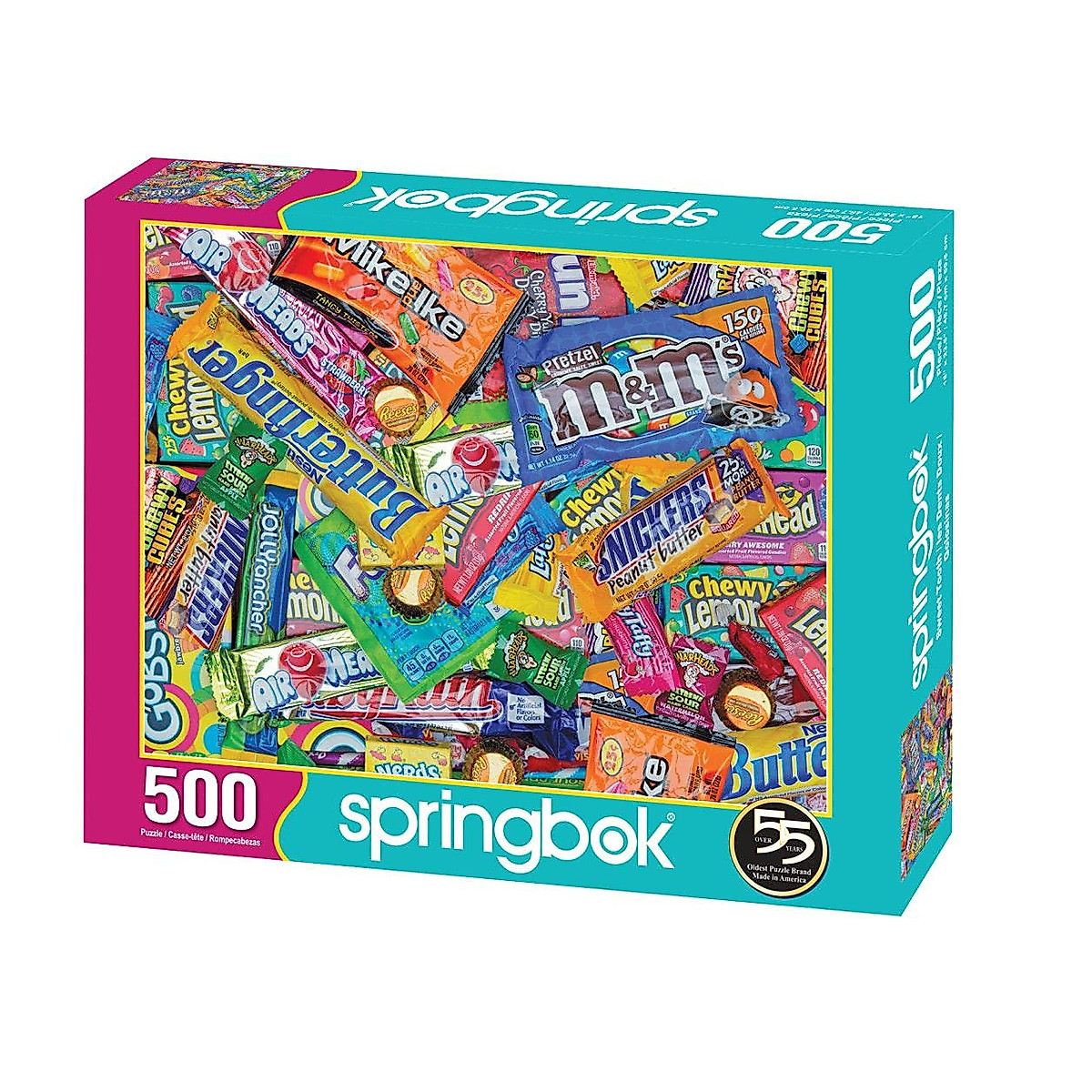 Springbok's 500 Piece Jigsaw Puzzle Sweet Tooth, Multi
