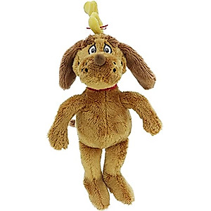 RELIGES Christmas Plush Toy Green Monster Doll,Suitable for Christmas Decorations/Gifts (Dog Plush)