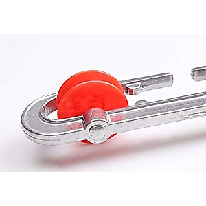 Nored Aluminum Clothesline Spreader Separator Pulley for Long Clothesline and Heavy Loads