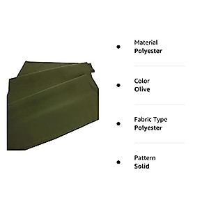 Canvas Awning Fabric MARINE OUTDOOR FABRIC 60" Wide Olive (1 yards)