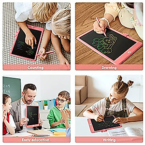 LCD Writing Tablet for Kids, Toys for Girls Boys Doodle Board 10.5 Inch Drawing Pad, Rewritable Cute Children&#039;s Drawing Board, Suitable for 3, 4, 5 and 6 Years Old Boys Girls Learning Gifts