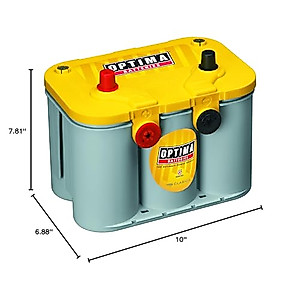 OPTIMA Batteries OPT8014-045 8014-045 D34/78 YellowTop Dual Purpose Battery