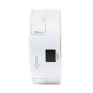 Aomya 4 Rolls DK-1201 Standard Address Shipping Label Compatible for BRO DK1201 29mm x 90mm (1-1/7" x 3-1/2") Die Cut 400 Labels with 4 Refillable Cartridge for QL Label Printer