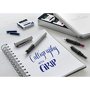 Faber Castell 185506 Standard Ink Cartridge - Blue (Pack of 6)