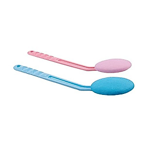 INGVY Dry Brushing Body Brush Back Rubs Massager Bath Brush Easy Lotion Applicator,Extra Long Handle