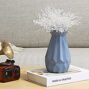 FOIMAS 50pcs Acrylic Bead Drop Stems Flower Bouquet Crystal Bud Branches Flower Twig Pick for Wedding Home Decoration Floral Decor Craft Supply