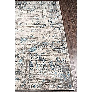 Momeni Rugs Juliet Collection Area Rug, 7'6" x 9'6", Blue