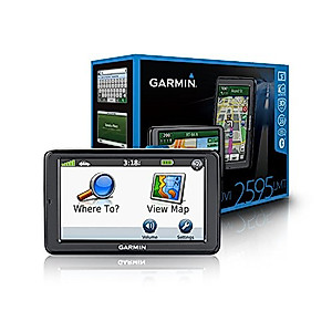 Garmin Nuvi 2595LMT 5-Inch Portable Bluetooth GPS Navigator with Lifetime Maps and Traffic (Certified Refurbished)