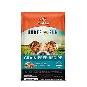 Canidae Under the Sun Premium Dry Dog Food For Puppies, Adults and Senior Dogs, Whitefish Recipe, 23.5 lbs, Grain Free