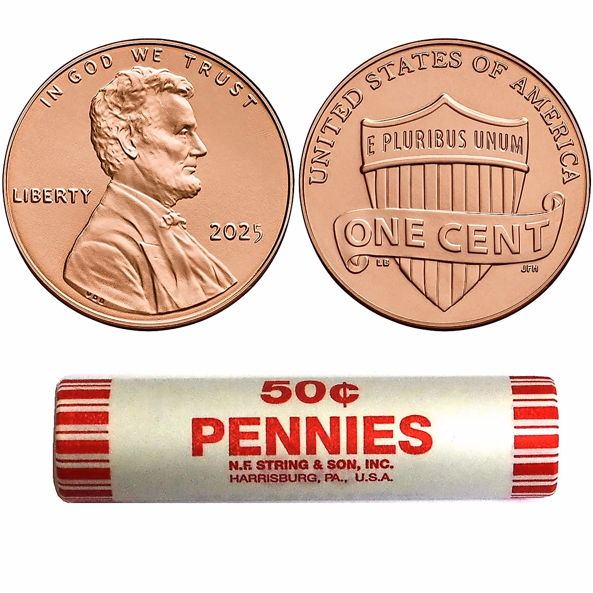 2025 P Cent Roll - Union Shied Design Uncirculated