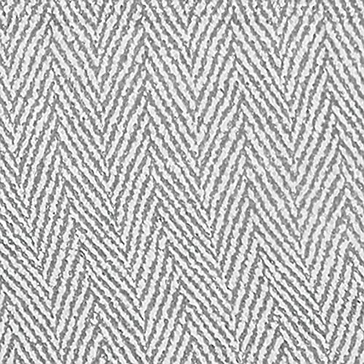 mDesign Fabric Baby Nursery Hanging Organizers for Over The Door Storage for Kids - 3 Pocket Organizer Caddy with Hooks for Clothing, School, Diaper, Toy, and Outfit Storage - Gray Herringbone