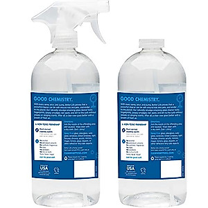 Better Life Natural Streak Free Glass Cleaner, 32 Ounces (Pack of 2), 24425