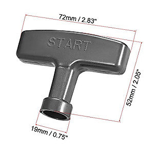 uxcell Recoil Handle Pull start Replacement Garden Machine Fitting 5Pcs