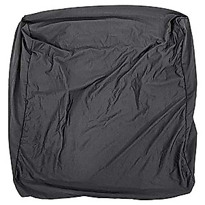 Rockville RSC5B Universal Black DJ Scrim Cloth Cover For X Stand+Carry Bag
