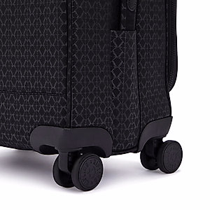 Kipling Women's New Youri Spinner Small Signature Embossed Print