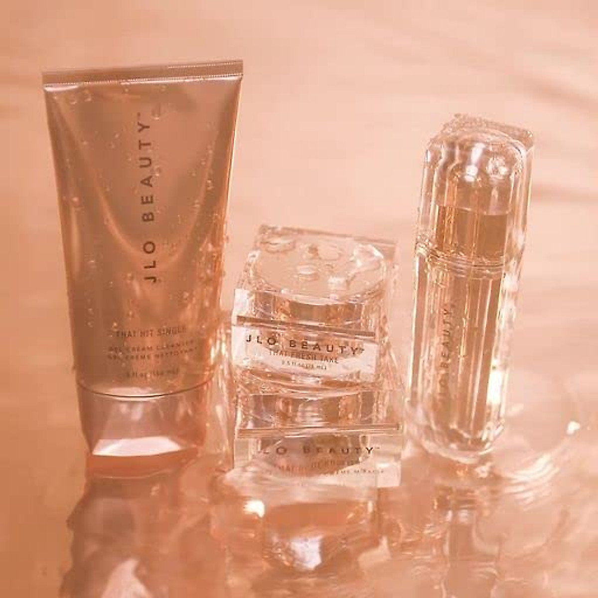 JLO BEAUTY That Hit Single Gel Cream Cleanser | Sulfate-Free, Antioxidant-Rich, Clears, Brightens, & Removes Makeup for Smooth, Radiant Skin | 5 Oz