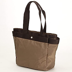 Y'saccs(イザック) Isaac Snoopy Women's Double Tape Tote Bag, Size M, Purple (70)