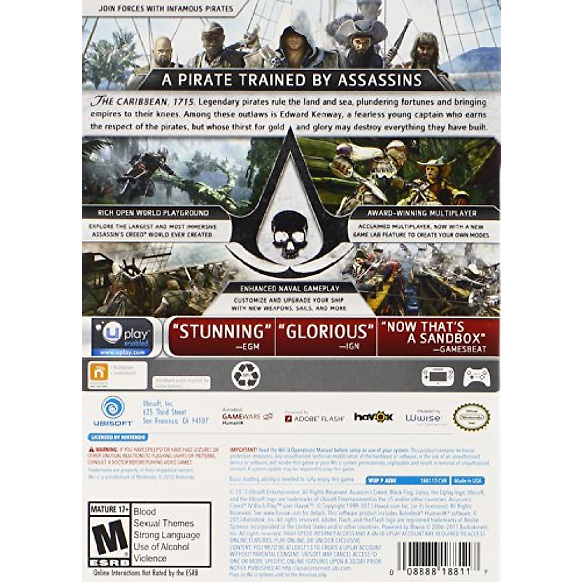 Assassin's Creed IV Black Flag - Nintendo Wii U