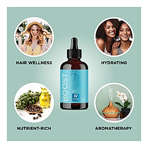 Hair Thickening Products for Women and Men - Sulfate Free Hair Thickening Shampoo and Biotin Hair Growth Conditioner plus Hair Oil for Dry Damaged Hair and Growth with Rosemary Oil for Hair Growth