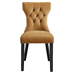 Modway Silhouette Dinning Chair, Cognac