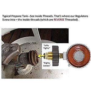 PTCK: Propane Tank Fire Pit Connection Kit; Hi-Out Regulator, 12' Hose & Necessary Fittings