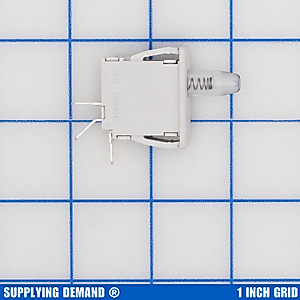 Supplying Demand WR23X29161 4590096 Refrigerator Fresh Food Door Light Switch Replacement